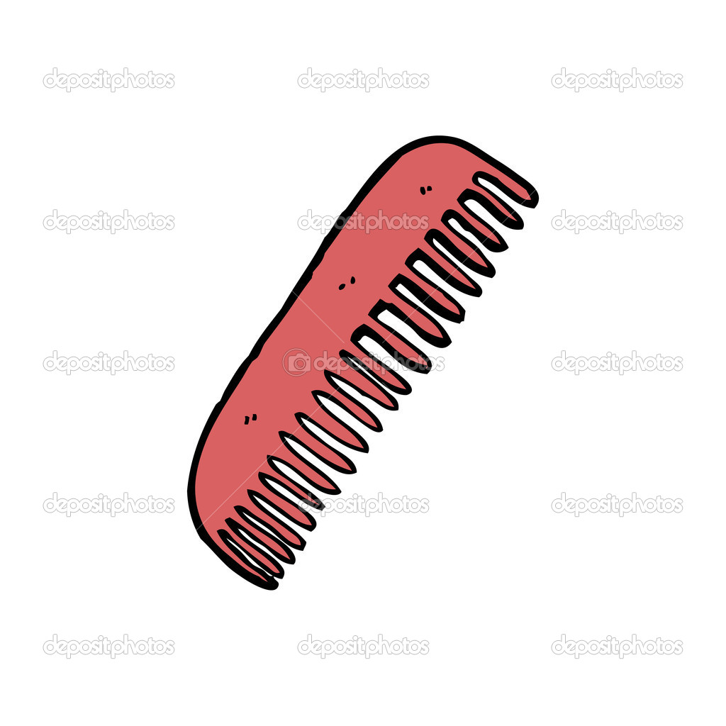 Cartoon-Kamm - Vektorgrafik: lizenzfreie Grafiken © lineartestpilot ...