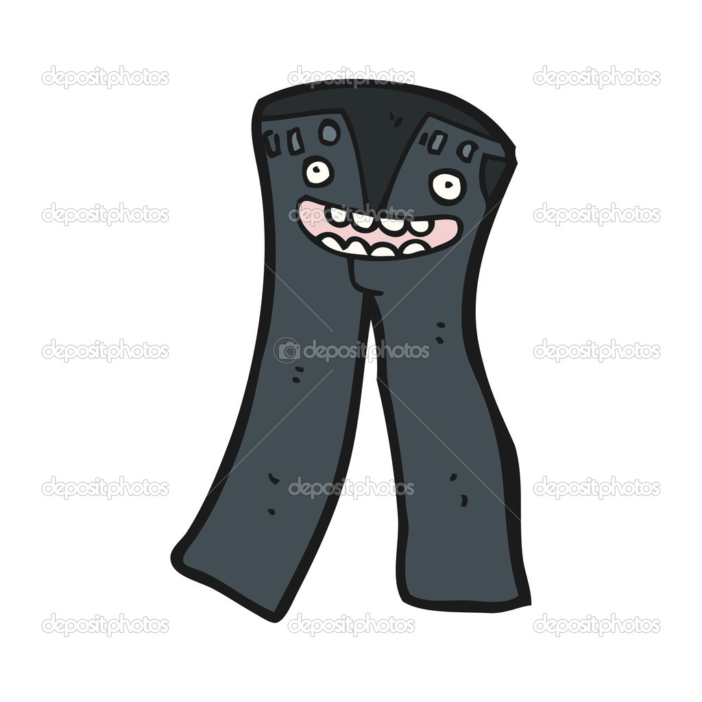 Happy trousers cartoon Stock Vector Image by ©lineartestpilot #14920795