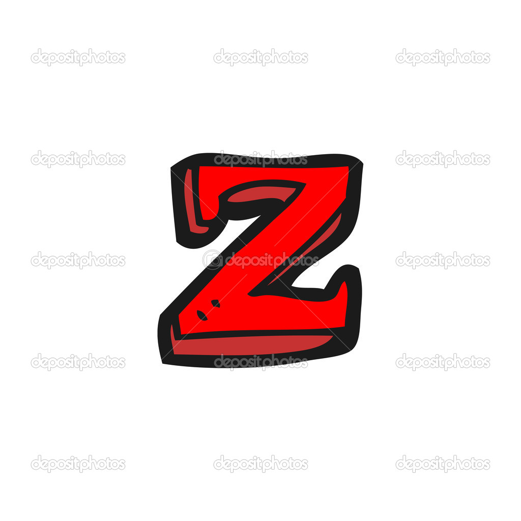 Cartoon letter z Stock Vector Image by ©lineartestpilot #14920885