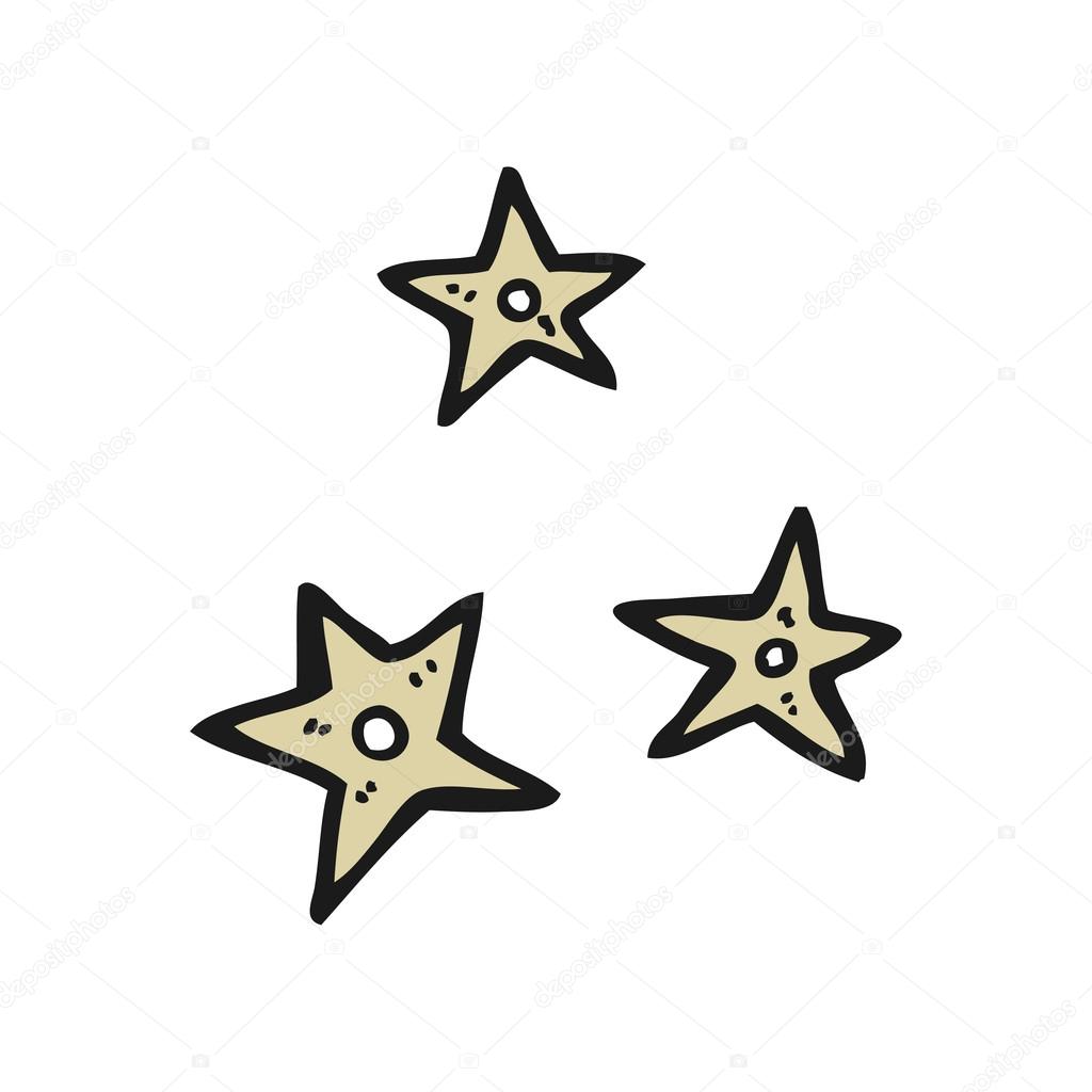 Cartoon Ninja Star