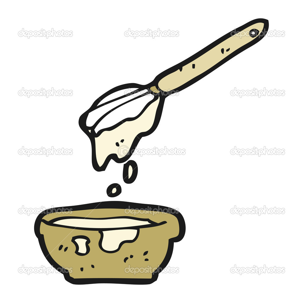 Cocina mezcla de dibujos animados Vector de stock por ©lineartestpilot ...