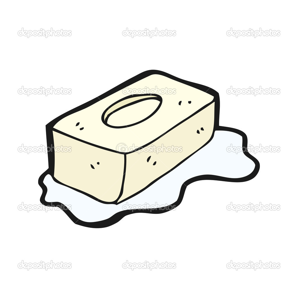 Barra de dibujos animados de jabón — Vector de stock #14924301 ...