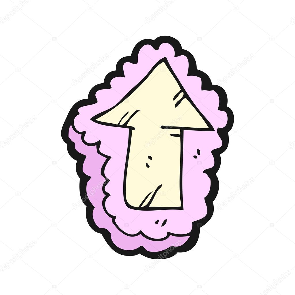 Decorative arrow cartoon Stock Vector by ©lineartestpilot 14926127