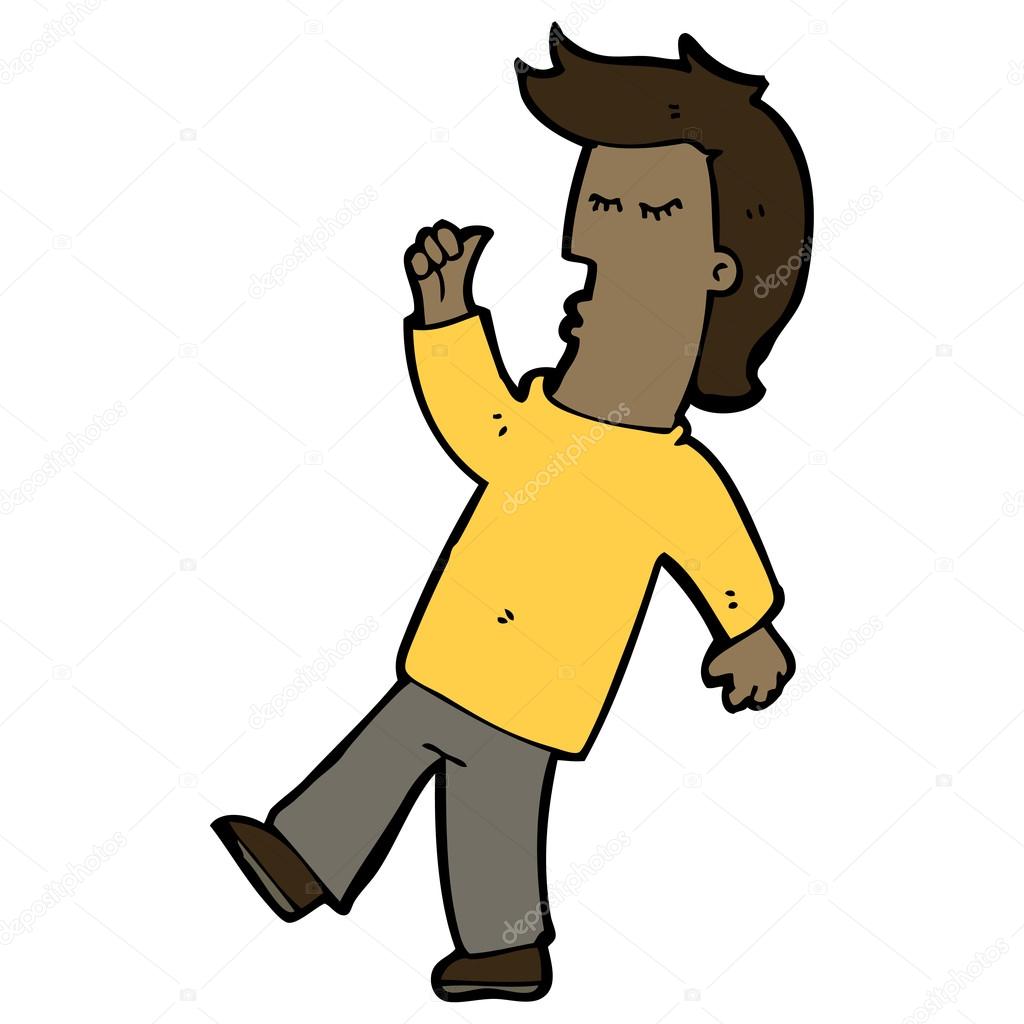 Person Pointing At Himself Cartoon