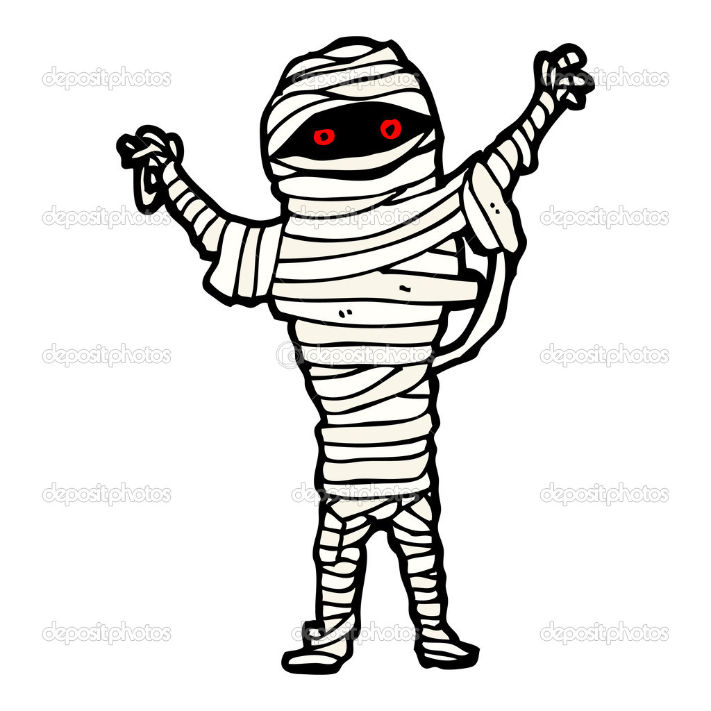 Mummy Clip Art Black And White