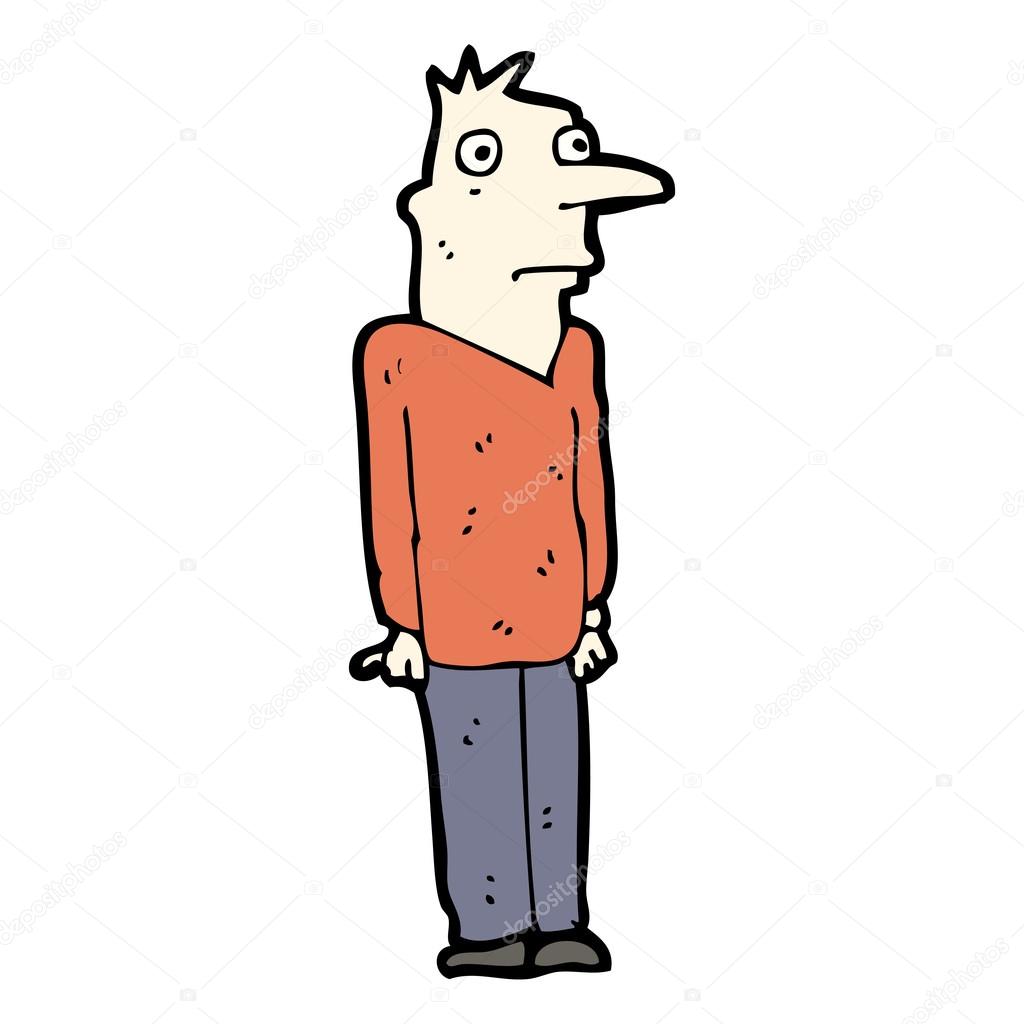 Nervous man cartoon — Stock Vector © lineartestpilot #16287371 Nervous man cartoon — Stock Vector © lineartestpilot #16287371