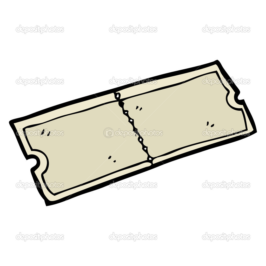 Ticket cartoon Stock Vector by ©lineartestpilot 16287705
