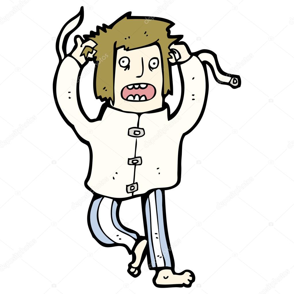 Hyper Person Cartoon