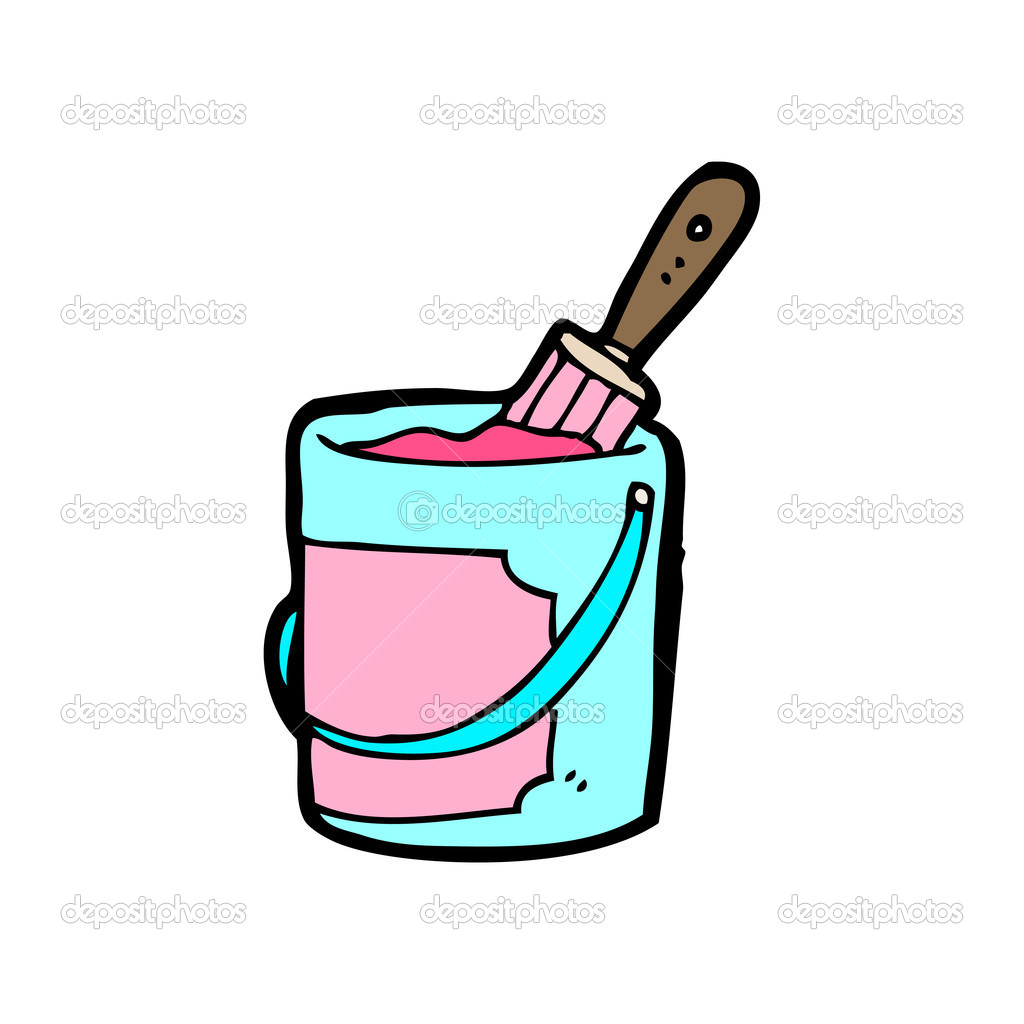 Lichte verf cartoon — Stockvector © lineartestpilot #16288363