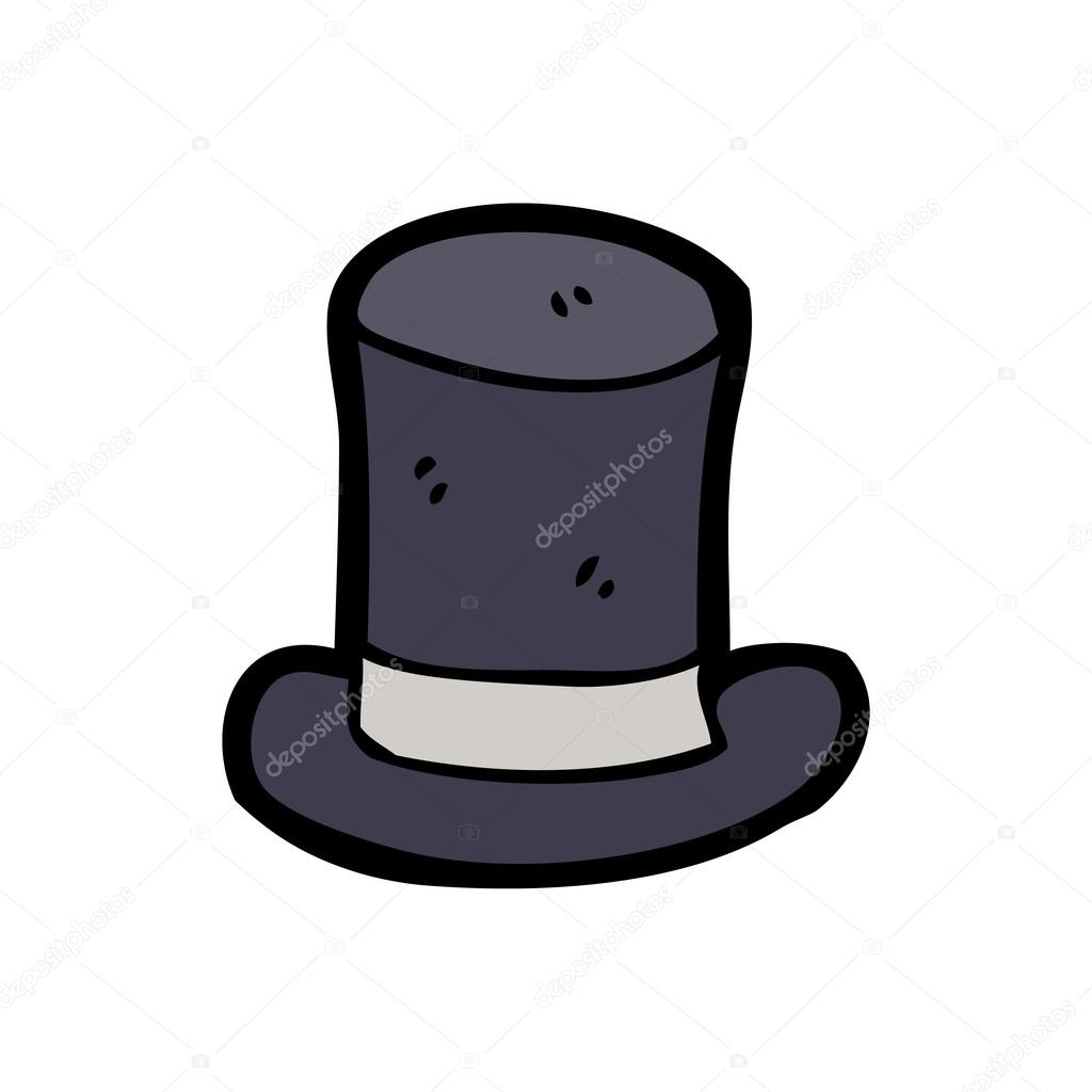 Top hat cartoon Stock Vector Image by ©lineartestpilot #16288545