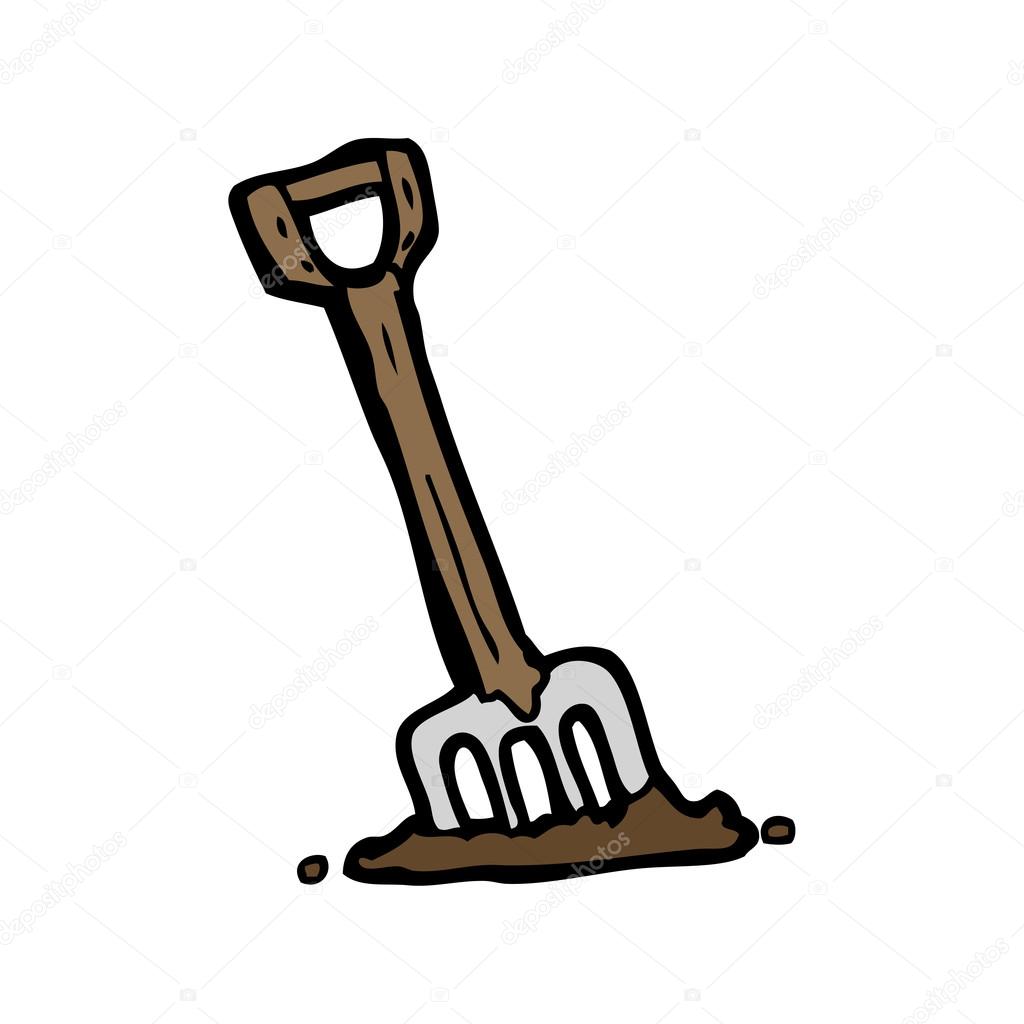 Cartoon spade — Stock Vector © lineartestpilot #16288587