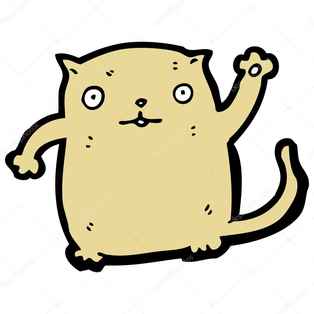 Cat Cartoon Stock Vector Image By ©lineartestpilot 16290233