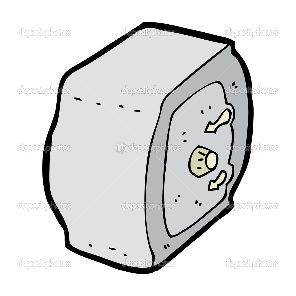 Safe cartoon Stock Vector by ©lineartestpilot 16290393