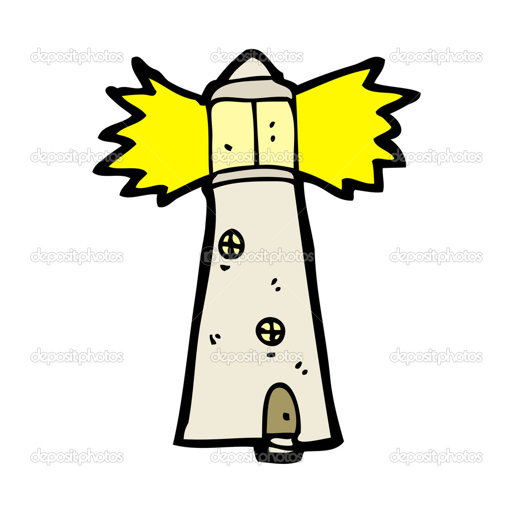 Faro de dibujos animados Vector de stock por ©lineartestpilot 16296473