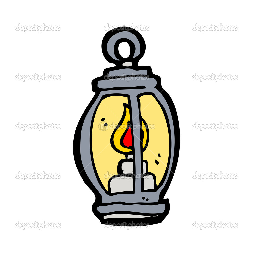 Linterna de dibujos animados Vector de stock #16296585 de ©lineartestpilot