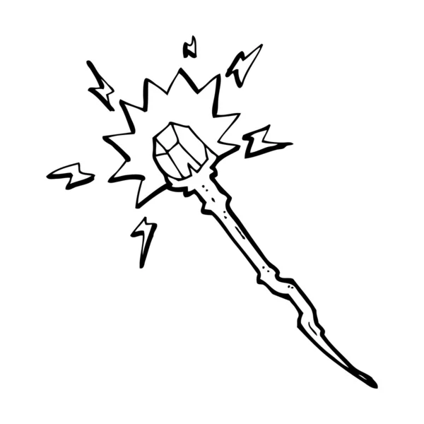 Hand Holding Staff Drawing