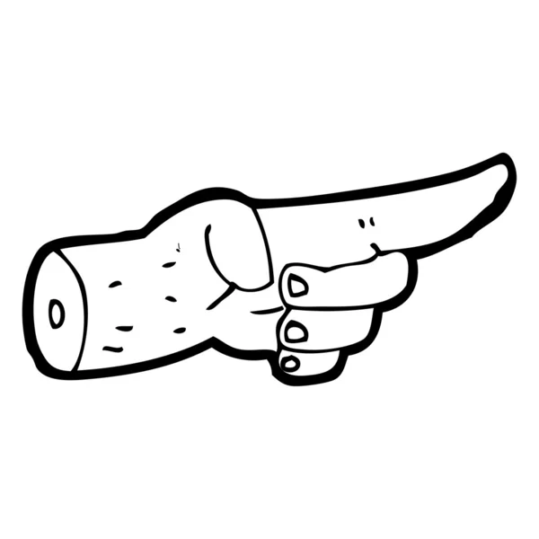 Cut off finger — Stock Vector © lineartestpilot #20413987