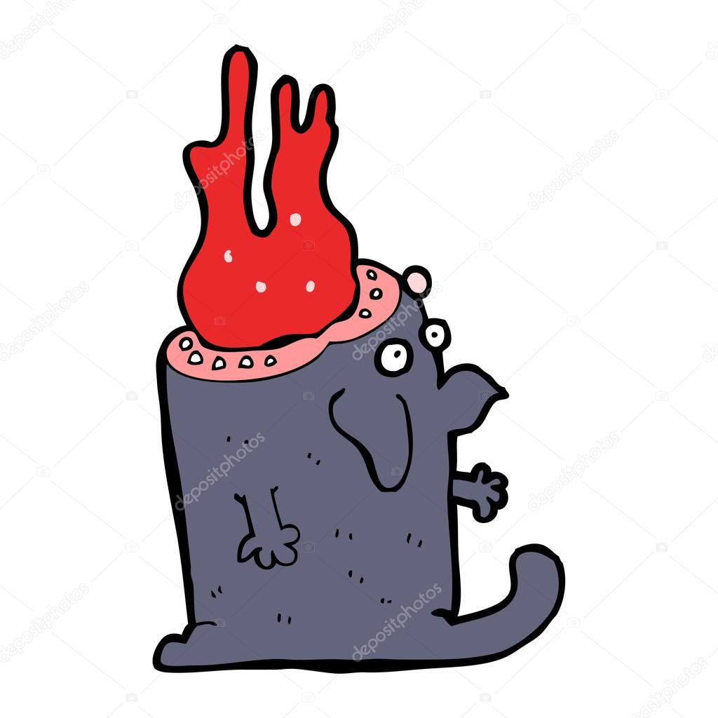 Bleeding Dead Dog Stock Vector Image by ©lineartestpilot #18505563