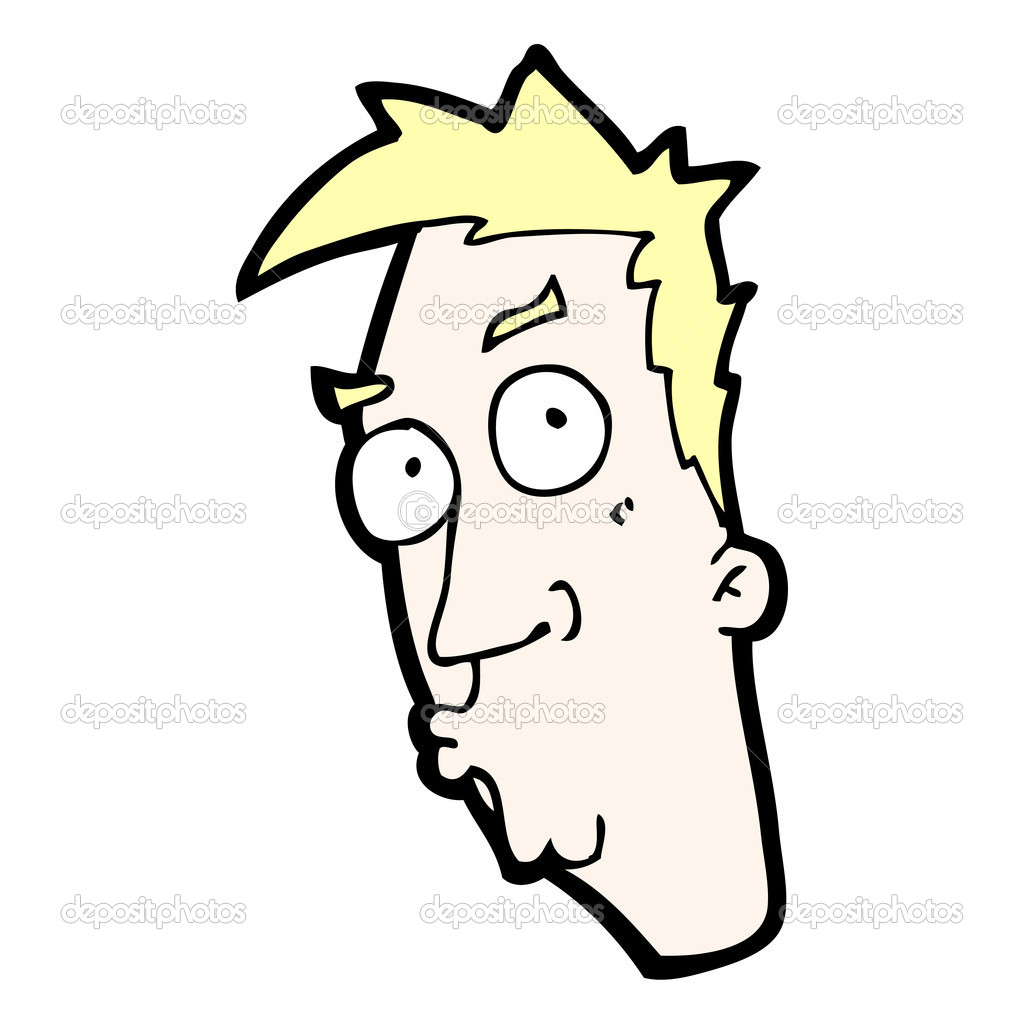 Curious man cartoon Stock Vector Image by ©lineartestpilot #18511693