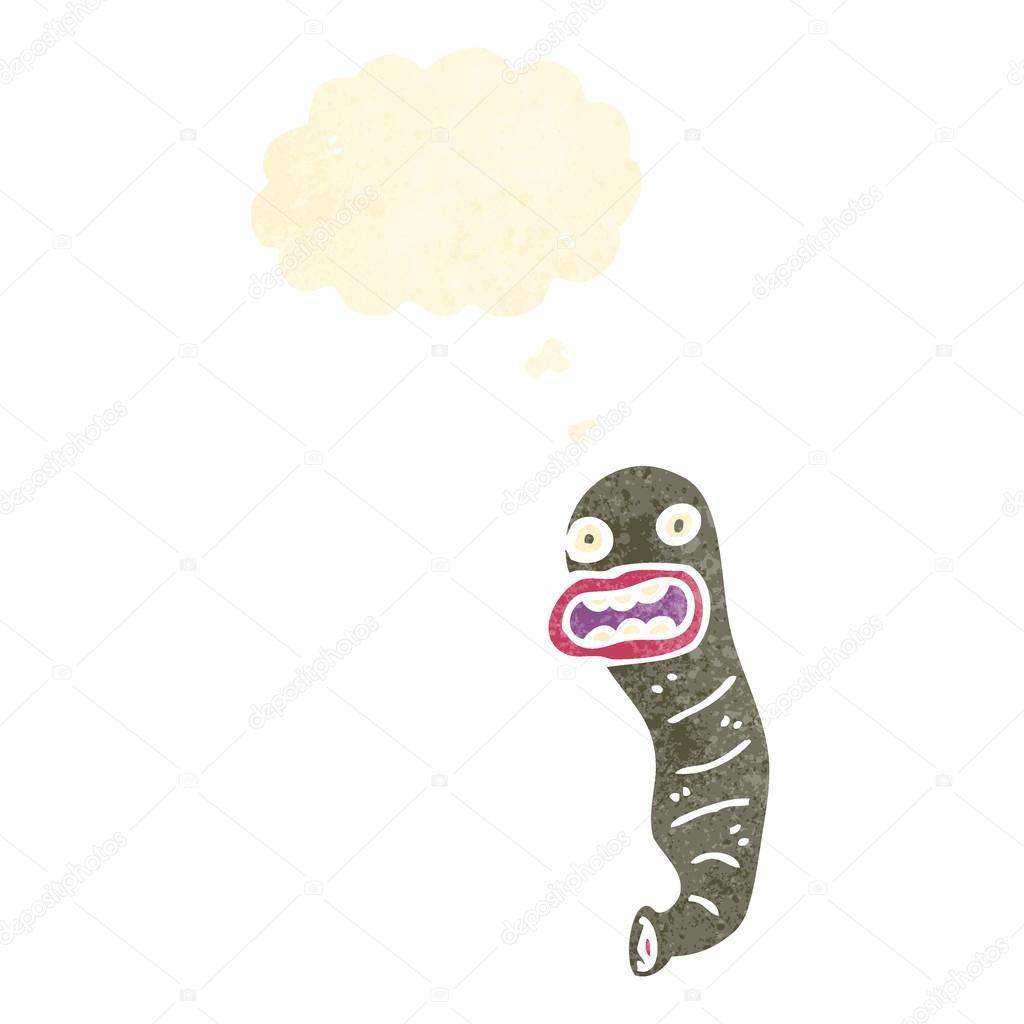 Cartoon leech Stock Vector Image by ©lineartestpilot #19409063