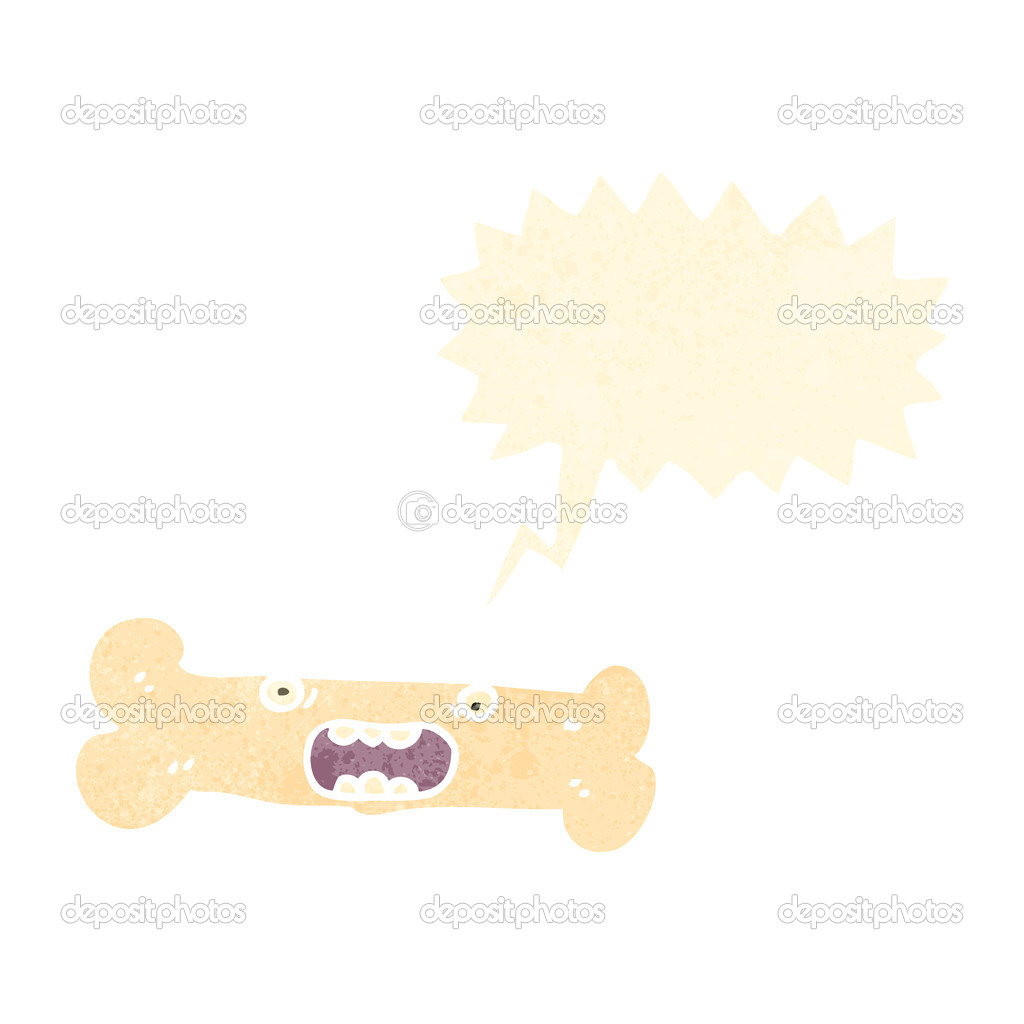 Cartoon bone Stock Vector by ©lineartestpilot 19409515