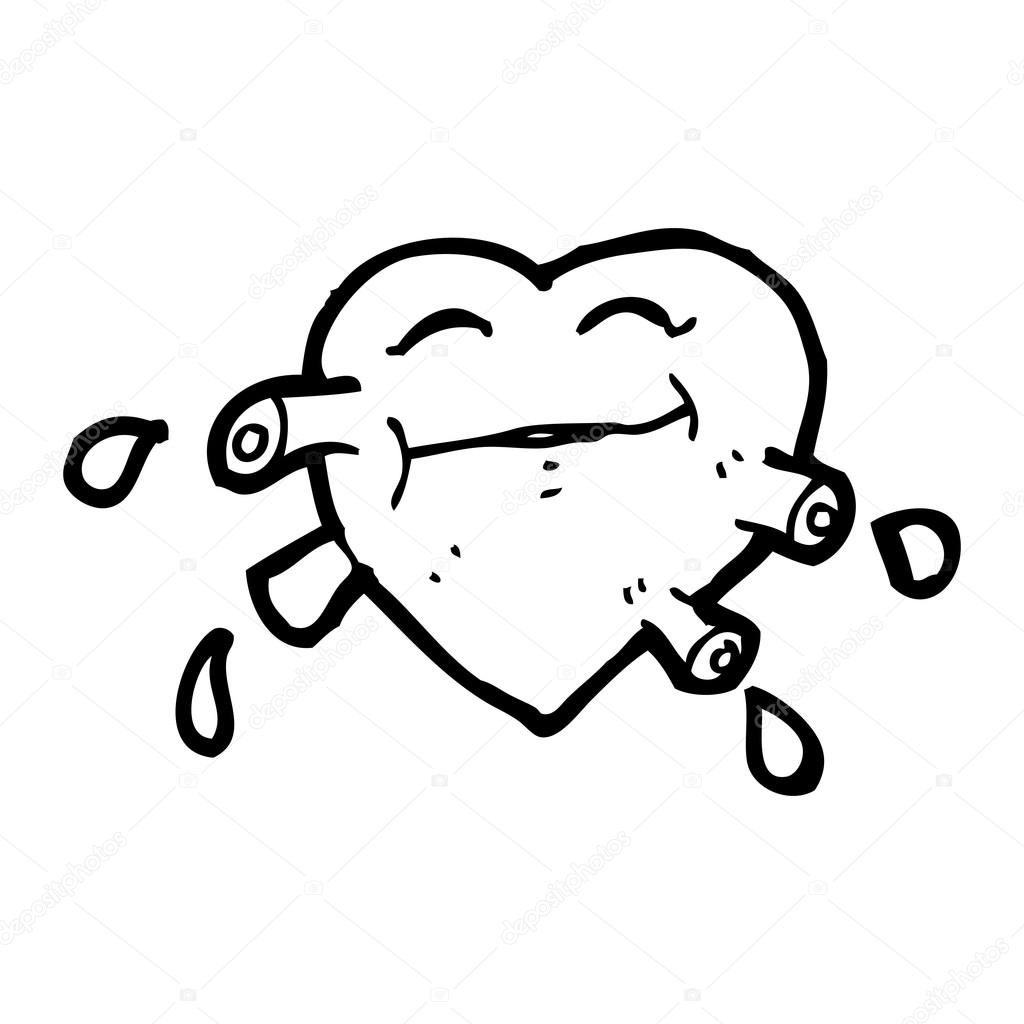 Pumping heart cartoon Stock Vector Image by ©lineartestpilot #19584091