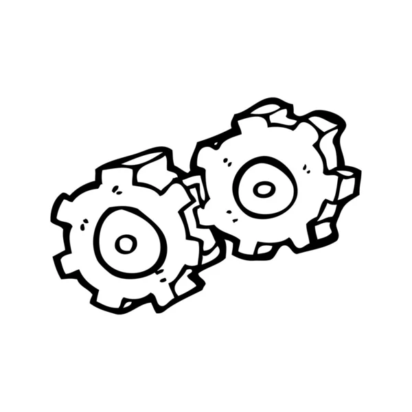 Cartoon cog symbol Stock Vector by ©lineartestpilot 46450553