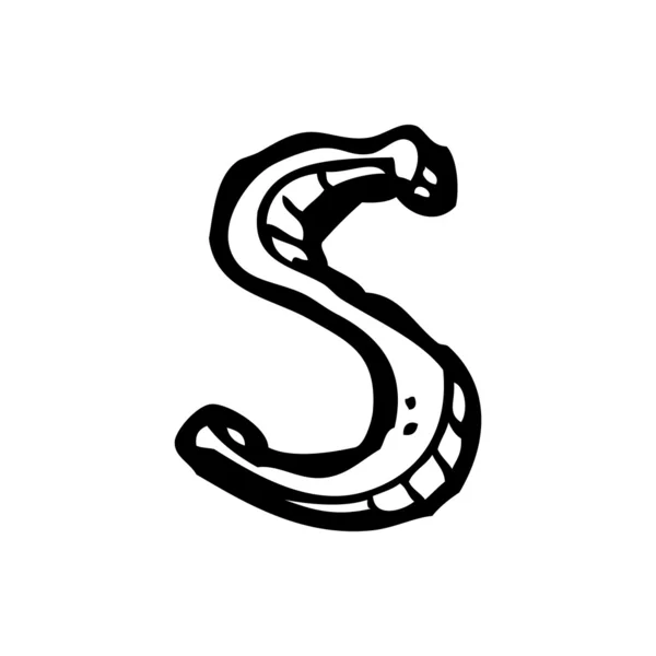 Letra s animada imágenes de stock de arte vectorial | Depositphotos