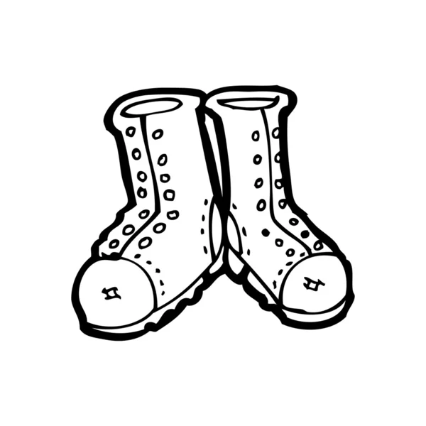 Work Boots Cartoon