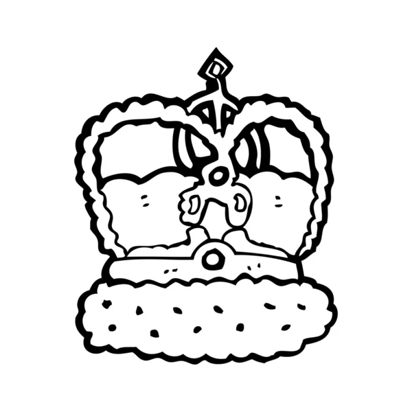 Comic cartoon royal crown Stock Vector by ©lineartestpilot 73744955