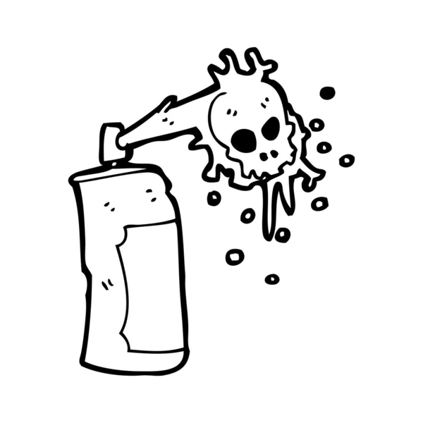 Spooky skull graffiti spray can Stock Vector Image by ©lineartestpilot ... Spooky skull graffiti spray can Stock Vector Image by ©lineartestpilot ...