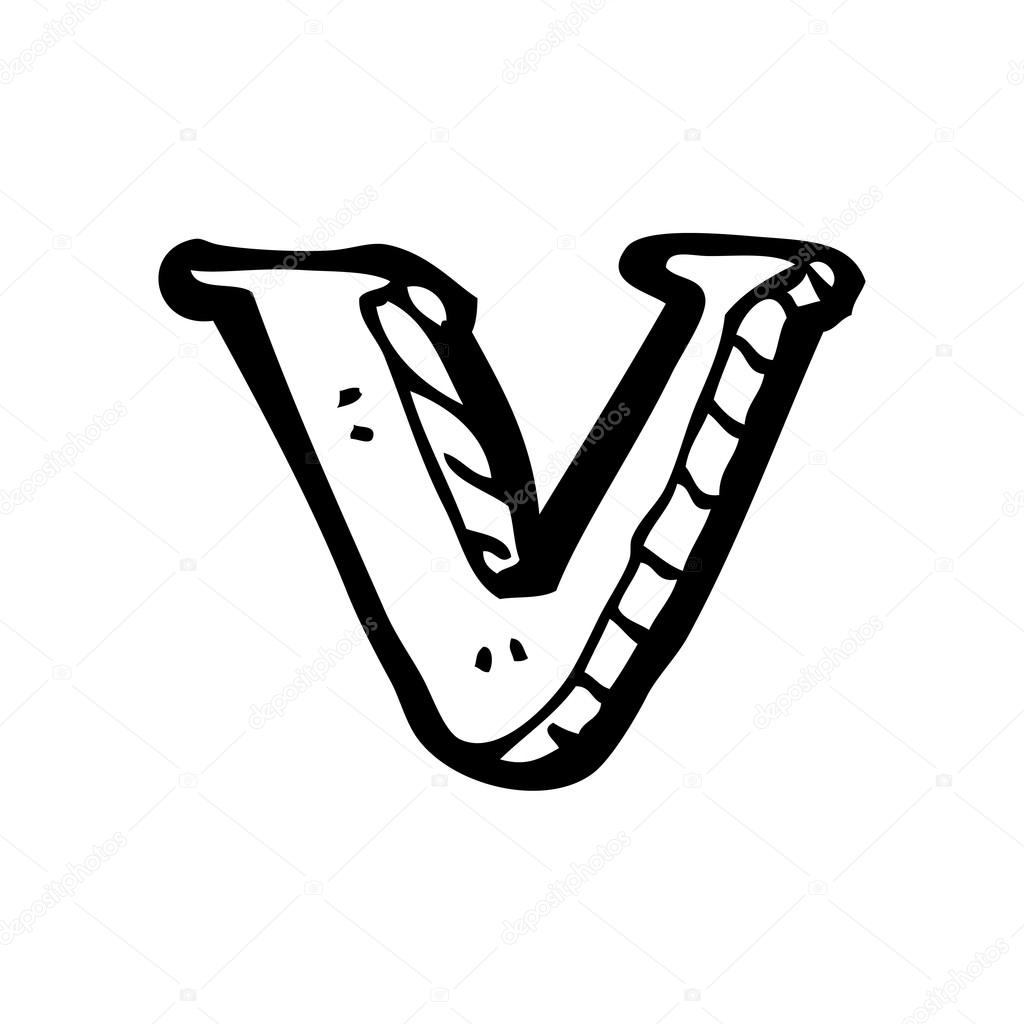 Carta de dibujos animados v Vector de stock por ©lineartestpilot 19762013