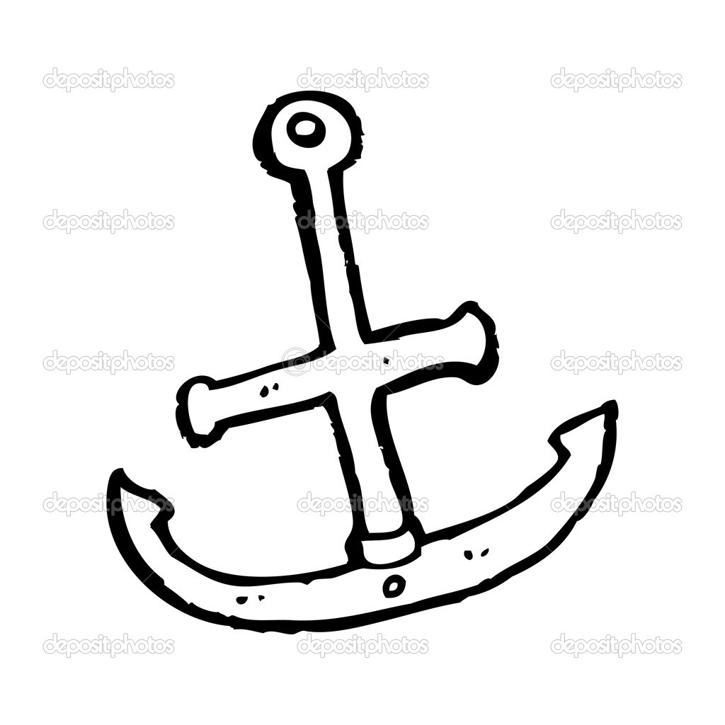 Cartoon-Anker Stock-Vektorgrafik von ©lineartestpilot 19763903