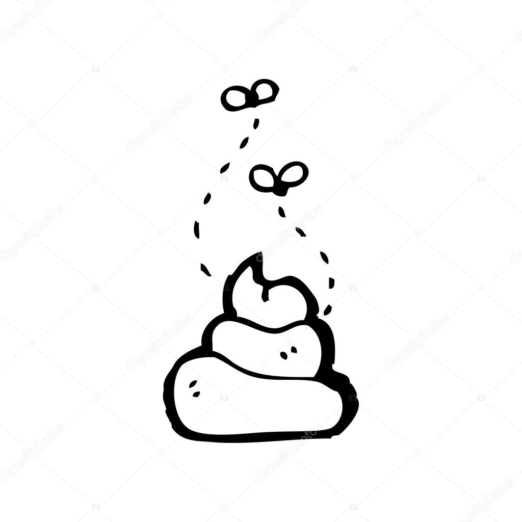 Gross fake poop cartoon Stock Vector Image by ©lineartestpilot #19764591