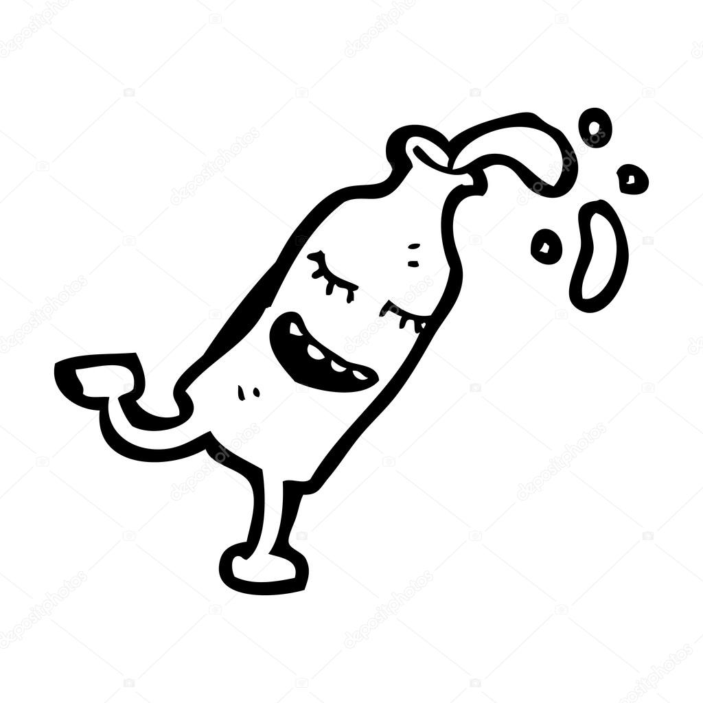 Running milk bottle cartoon Stock Vector Image by ©lineartestpilot ...