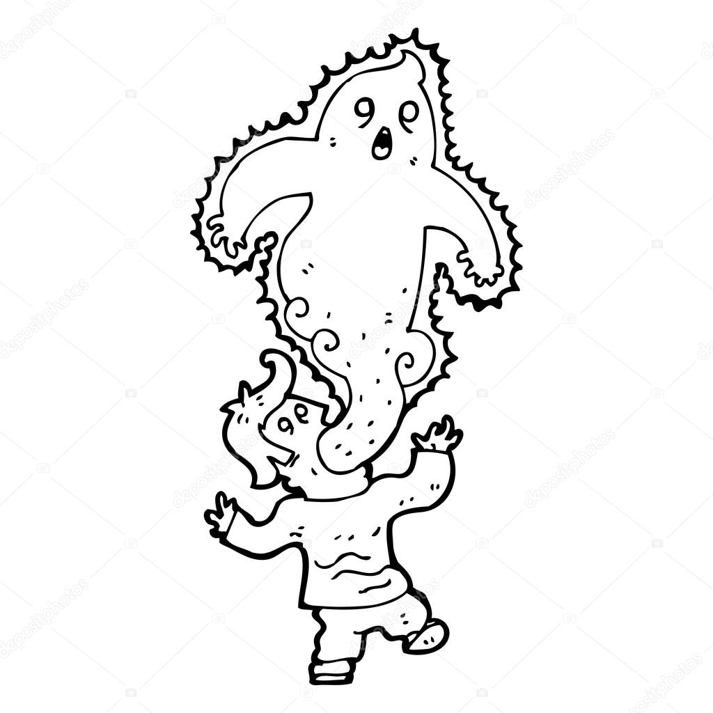 Possessed man cartoon Stock Illustration by ©lineartestpilot #19767217