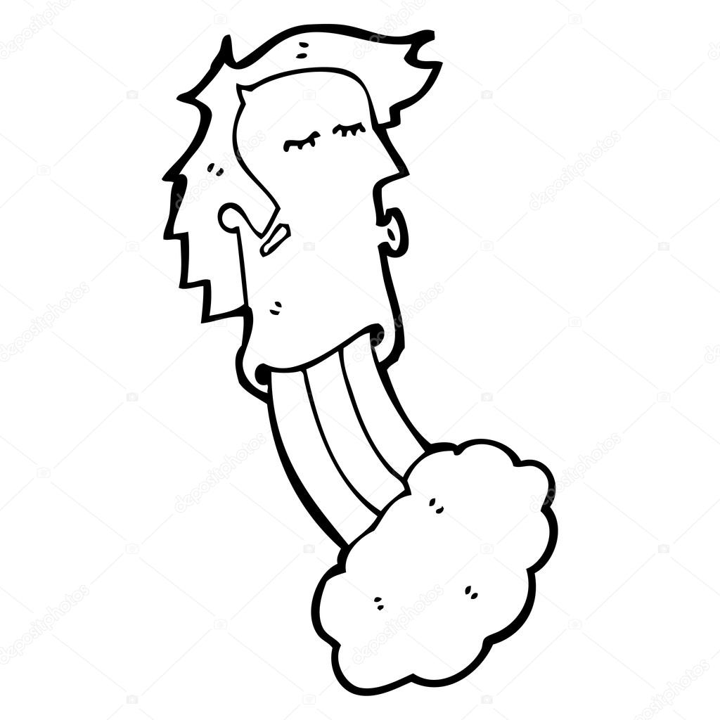 Hallucination cartoon Stock Vector Image by ©lineartestpilot #19888719