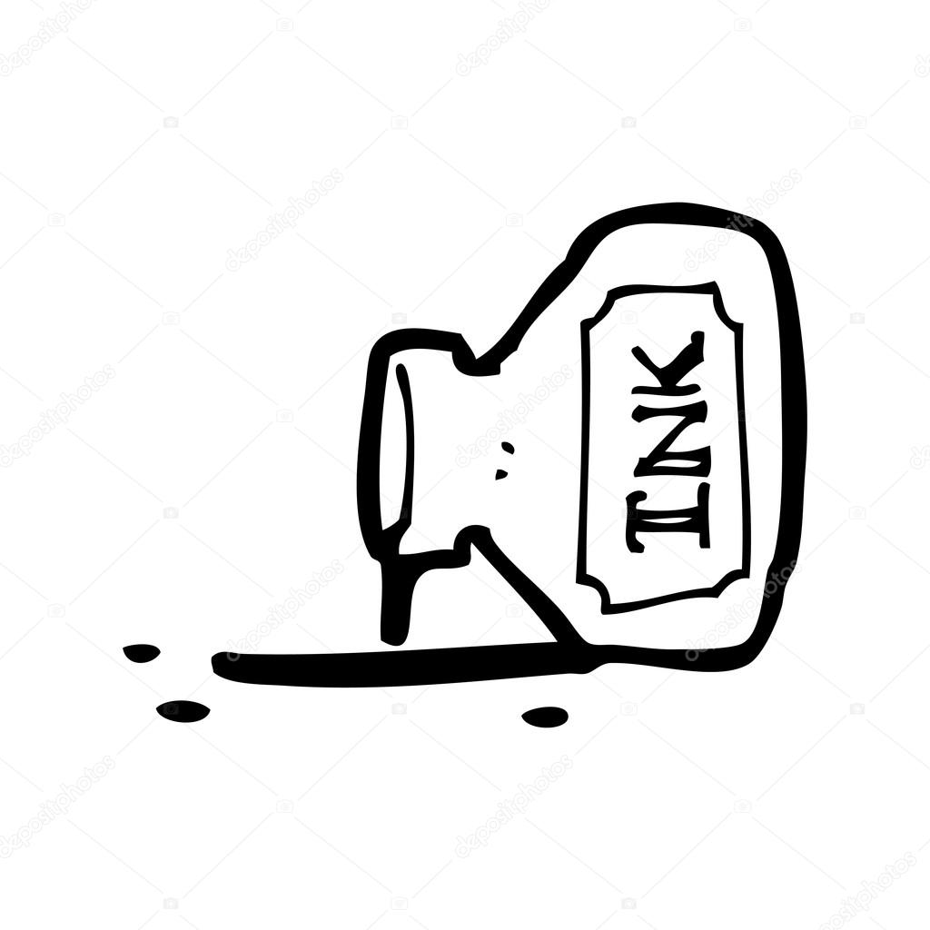 Inkpot Coloring Page