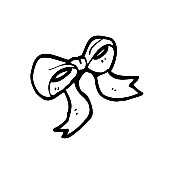 Tied red bow cartoon Stock Vector by ©lineartestpilot 14914343