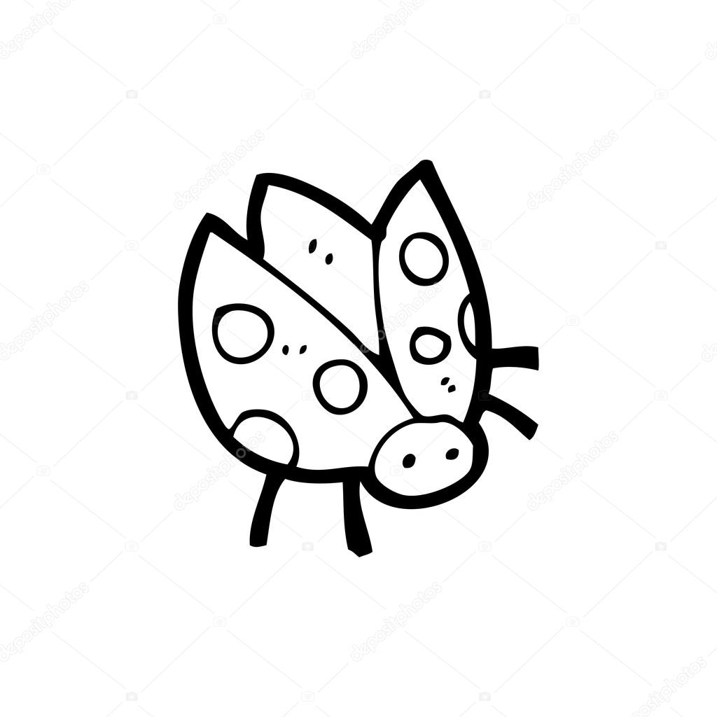 Ladybug Cartoon Character Stock Vector By ©lineartestpilot 19905121