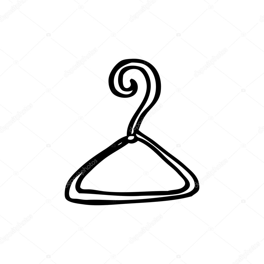 Hanger cartoon Stock Vector Image by ©lineartestpilot #20009117