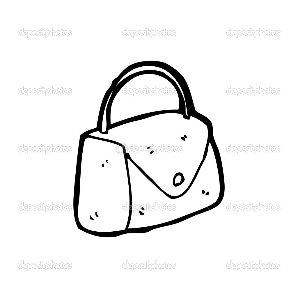 Cartoon handbag Stock Vector by ©lineartestpilot 20009515