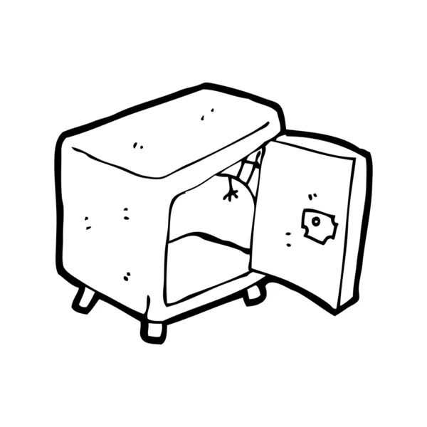 Empty suitcase drawing Stock Vector by ©lineartestpilot 19585109