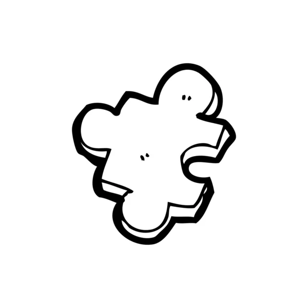 Jigsaw puzzle pieces cartoon Stock Vector by ©lineartestpilot 19893065