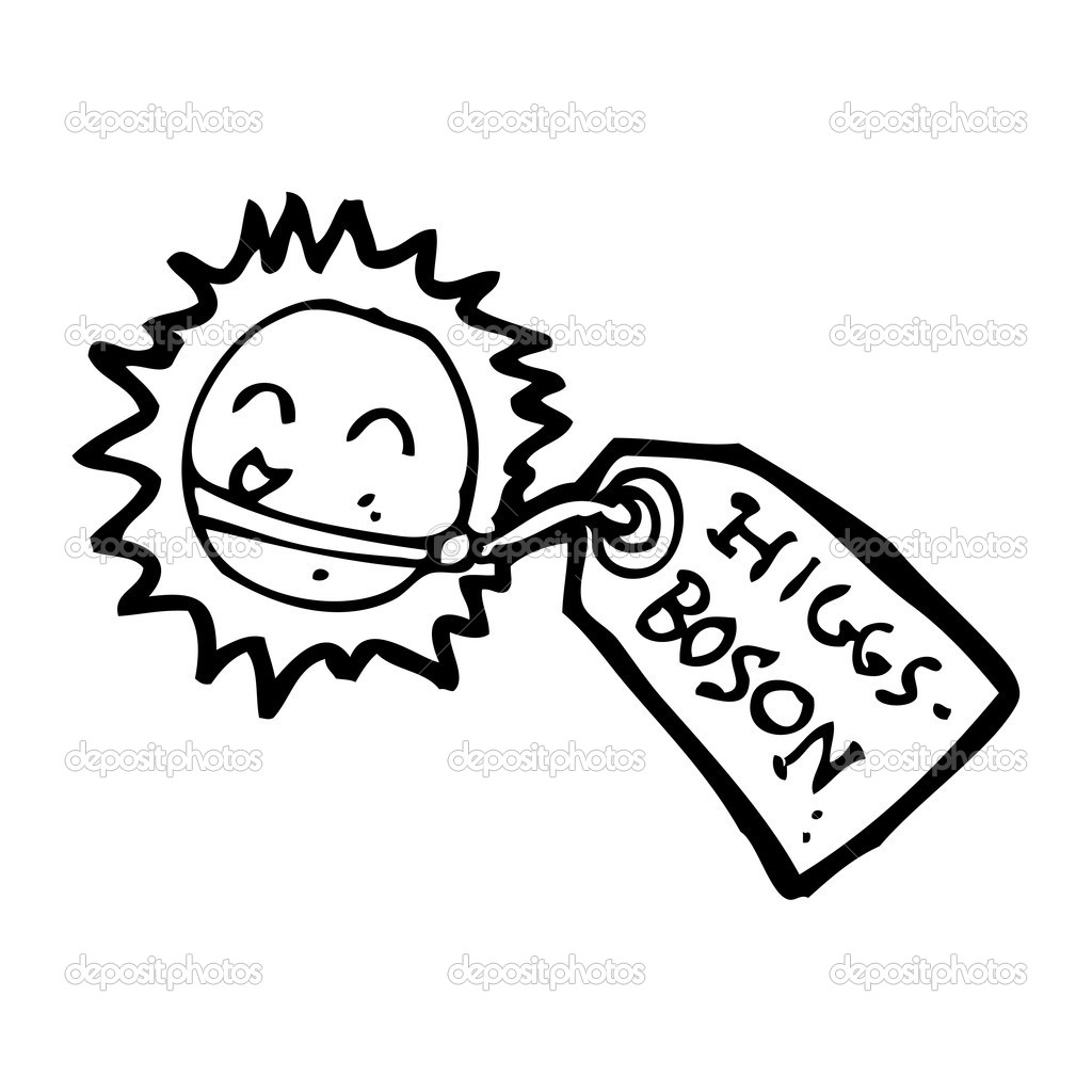 The elusive higgs-boson particle cartoon Stock Vector by ...