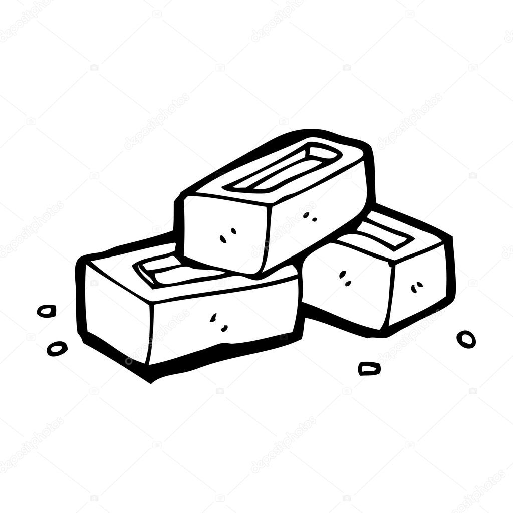 Ladrillos de dibujos animados — Vector de stock #20077237 — Depositphotos