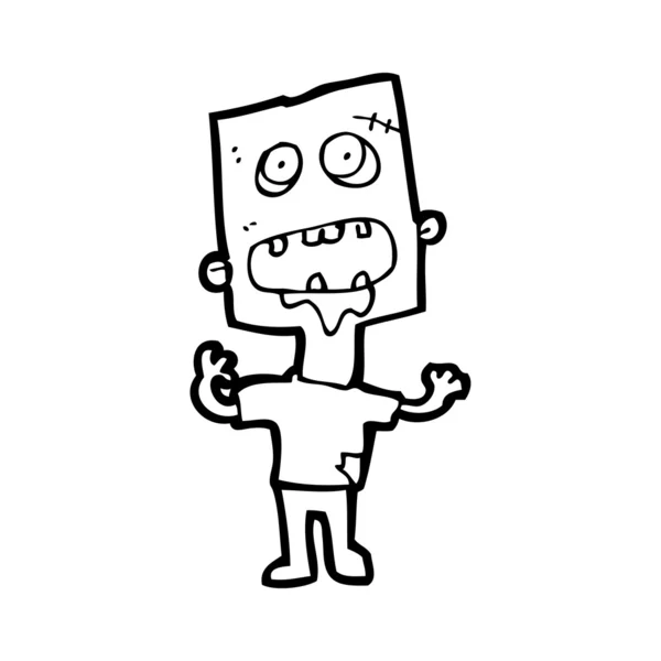 Square head cartoon Stock Vector Image by ©lineartestpilot #13570837