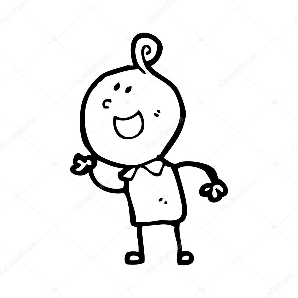 Doodle boy Stock Vector by ©lineartestpilot 20080803