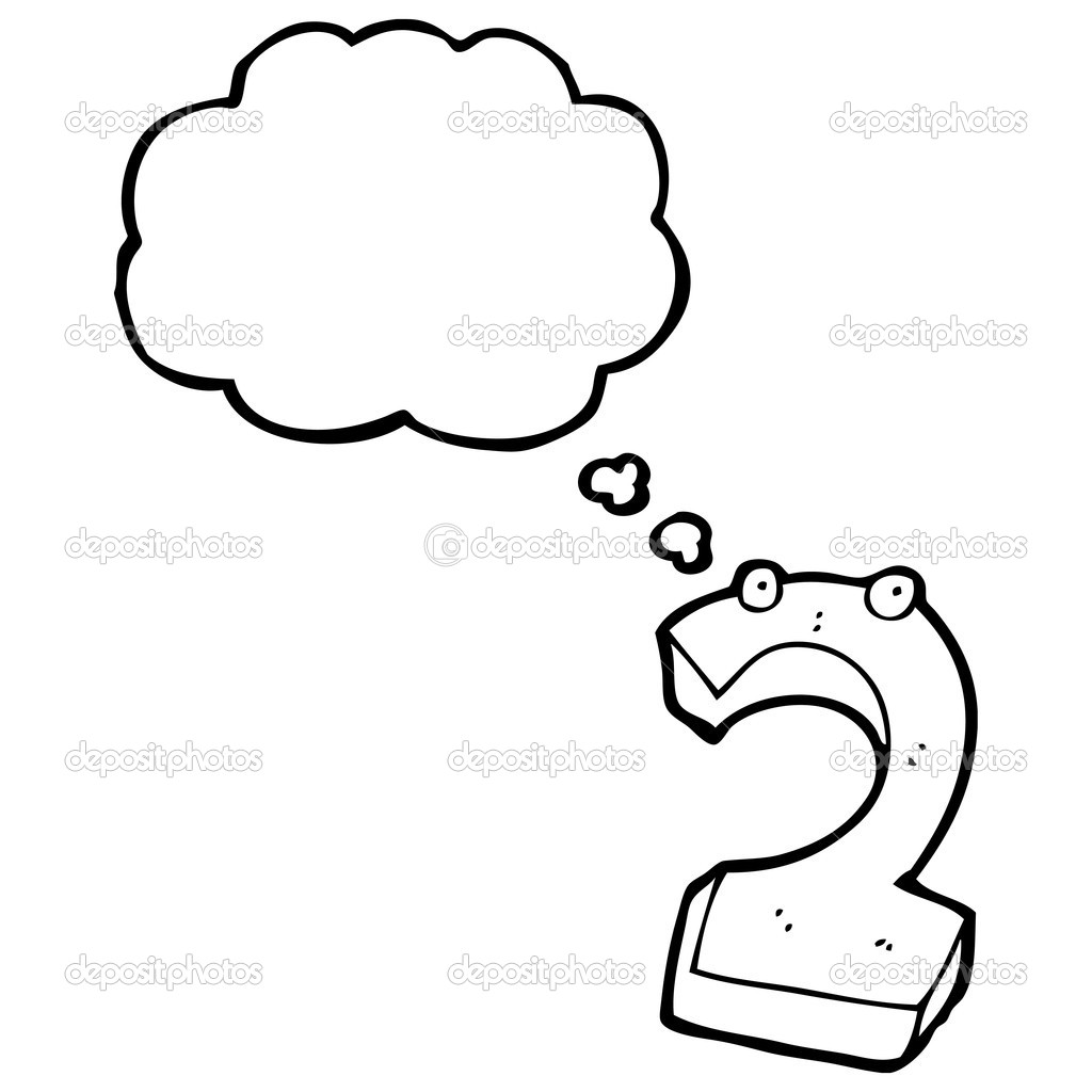 Cartoon number 2 Stock Vector by ©lineartestpilot 20122883