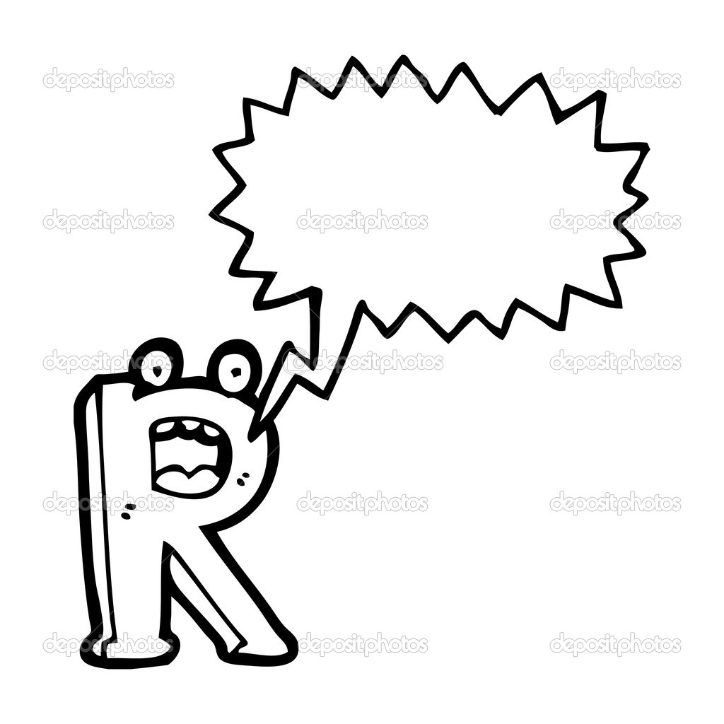 Letter r Stock Vector by ©lineartestpilot 20123703